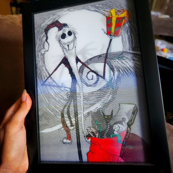 Disney | Wall Decor | Nightmare Before Christmas Wall Art | Poshmark
